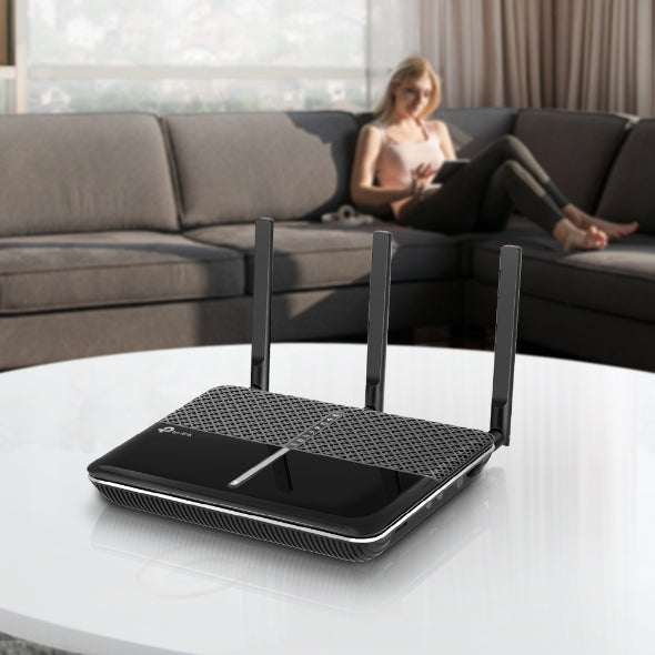 TP-Link Archer VR2100v AC2100 Wireless MU-MIMO VDSL/ADSL Telephony Mod ...